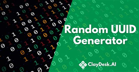 Random Uuid Generator Create Version 4 Uuids Online Claydeskai