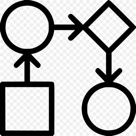 Workflow Business Process Chart Symbol PNG X Px Workflow Area Black And White