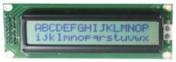X Character LCD