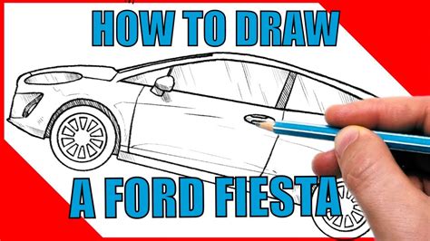 How To Draw A Ford Fiesta St
