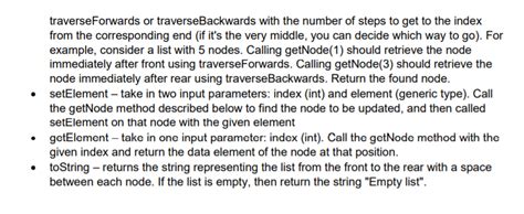 Solved DoubleList Java This Class Represents The Doubly Chegg