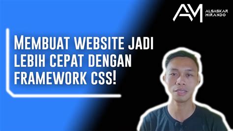 Membuat Website Dengan Framework Css Yang Satu Ini Youtube
