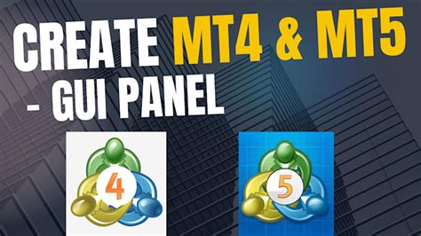 Create A Trading Panel Gui Panel For Mt4 And Mt5 By Itstakii Fiverr
