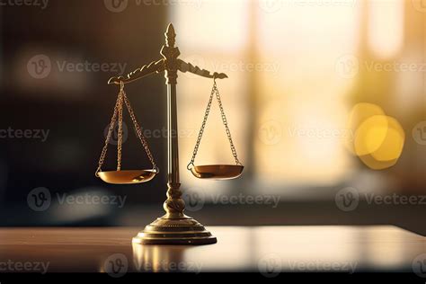 Law Scale Justice Symbol On The Blurred Background Judge Justice