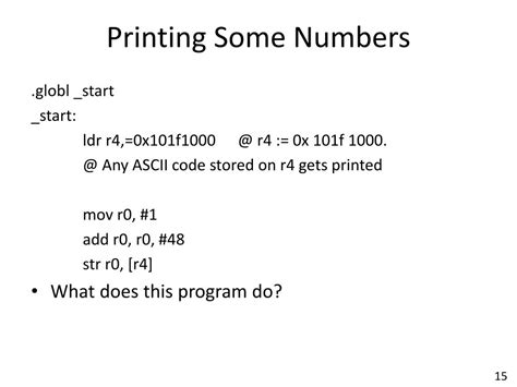 Ppt Arm 7 Assembly Example Programs Powerpoint Presentation Free