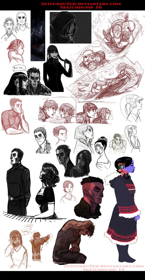 Sketchdump 16 By Zetsubouzed On Deviantart