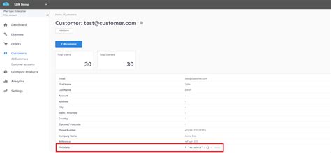 metadata licensespring documentation