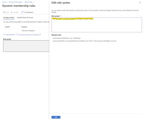 Create Dynamic Entra Id Formerly Azure Ad Group Based On Distribution