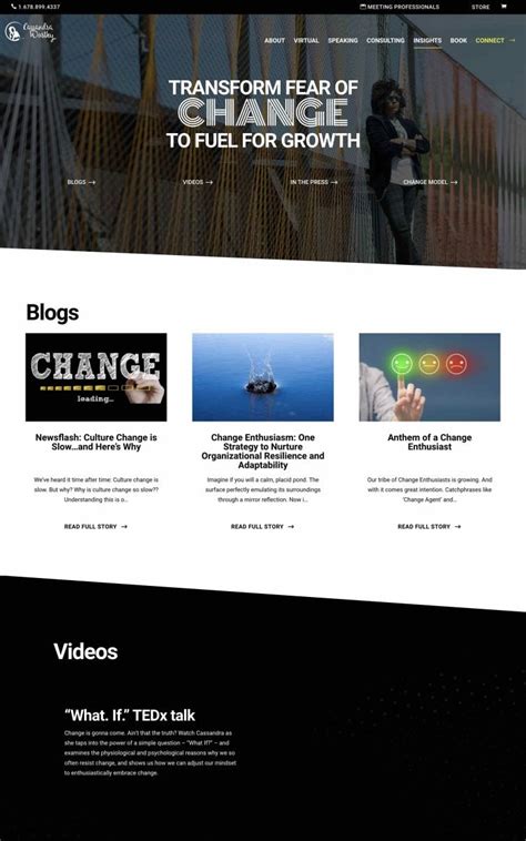 Cassandra Worthy Divi Website Example Divi Showcase