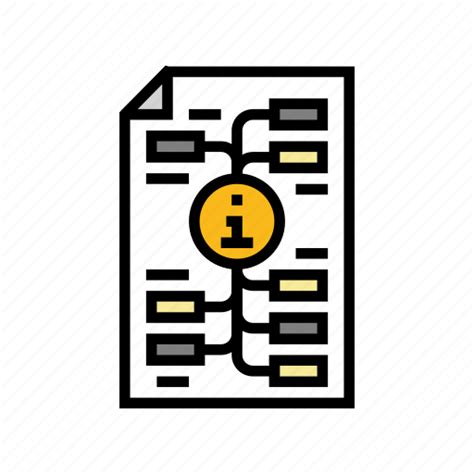 Information Mapping Technical Writer Doc Typewriter Icon