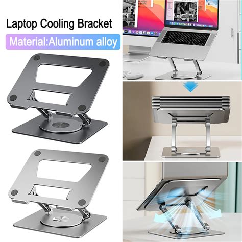 Foldable-Laptop-Cooling-Bracket-Height-Adjustable-Hollowed-Cooling ...