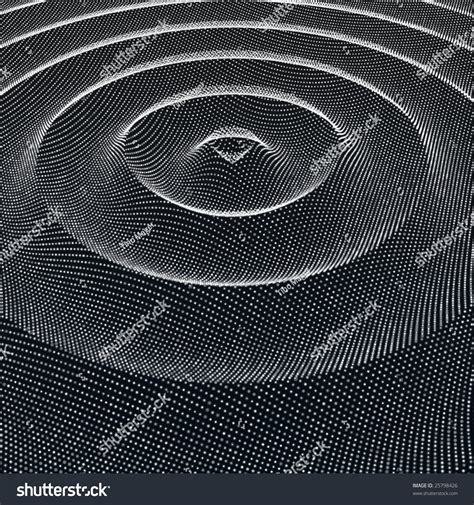 Matrix Wave Surface Stock Illustration 25798426 Shutterstock