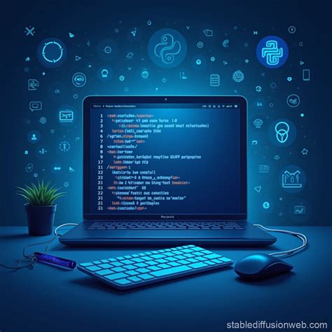 Python Developer Workspace Setup Stable Diffusion Online