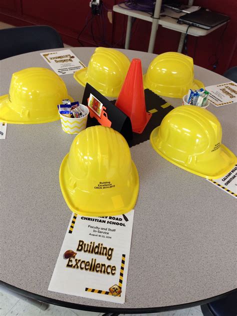 Construction Theme Classroom
