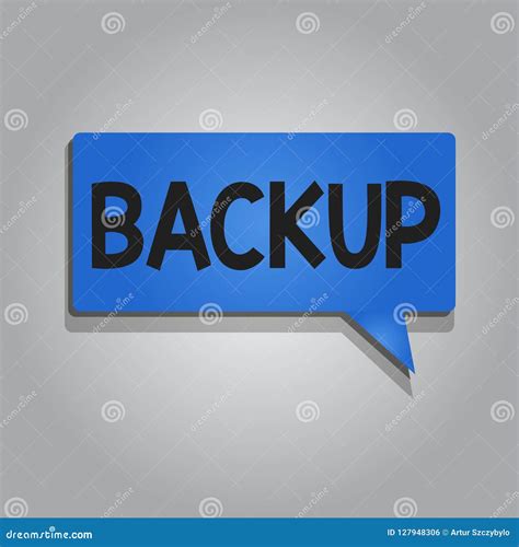 Word Writing Text Backup Business Concept For Copy Of File Or Other Item Data Made In Case