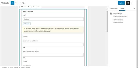 How To Resolve Repeater Fields Not Working In Widget Block Editor