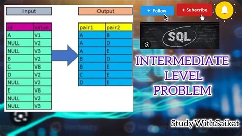 18 Data Engineering Interview Question Create Pairs Based On Ids