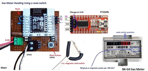 Gas Meter Counter With Reed Switch Manny Forgani Forghanian