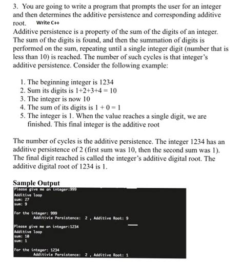 Solved 3 You Are Going To Write A Program That Prompts The