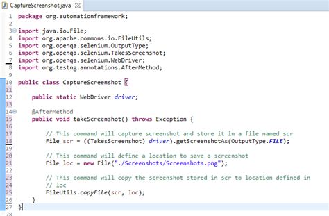 How To Take Screenshot In Selenium Webdriver Testingfundey