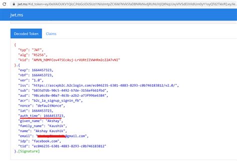 Azure Ad B2c Custom Policy Retrieve Signinactivity Lastsignindatetime