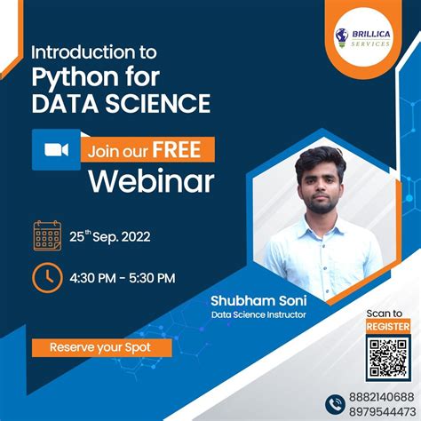 Yogendra Singh Negi On Linkedin Python Datascience Free Webinar