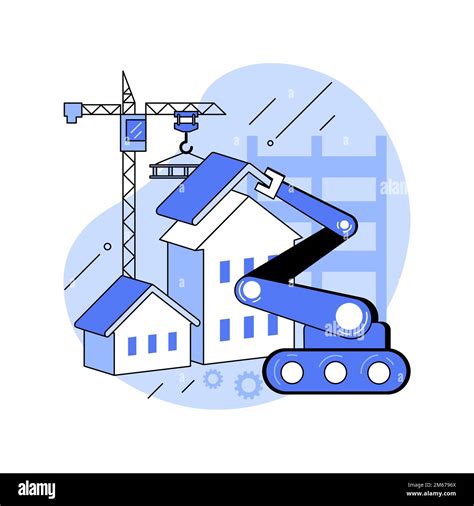 Robotics Construction Abstract Concept Vector Illustration Robotics Manufacturing Ai In