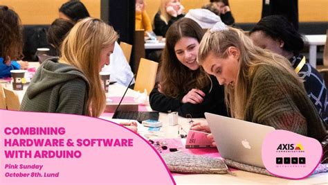 Pink Sunday With Axis In Lund Combining Hardware And Software With