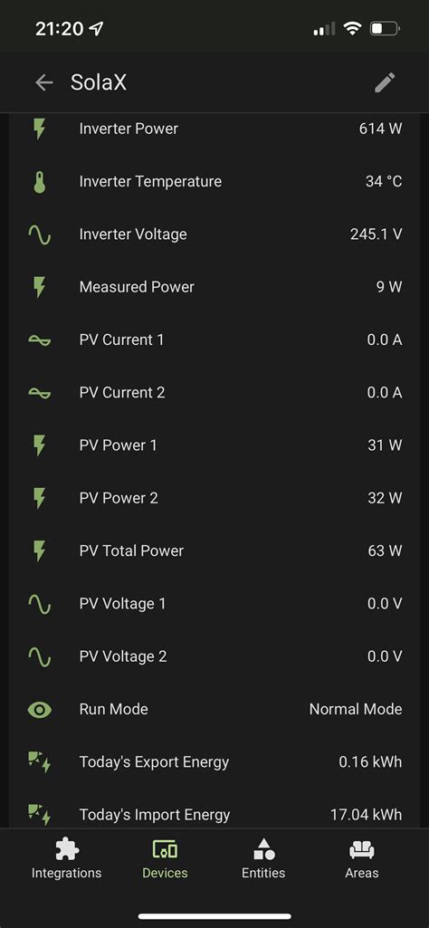 Universal Solar Inverter Over Modbus RS TCP Custom Component AlphaESS Growatt Sofar