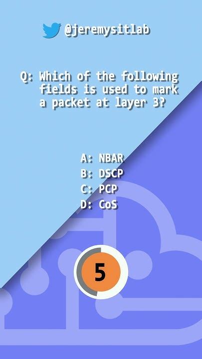 ccna quiz qos marking shorts youtube