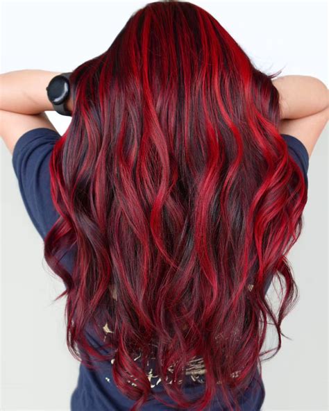 Deep Cherry Red Hair Is The Sultriest Femme Fatale Coded Shade