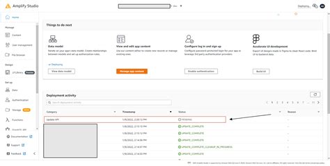 Admin UI Stuck Deploying Data Model Issue Aws Amplify Amplify Studio GitHub