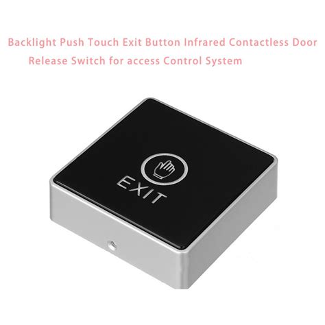Backlight Push Touch Exit Button Infrared Contactl Grandado