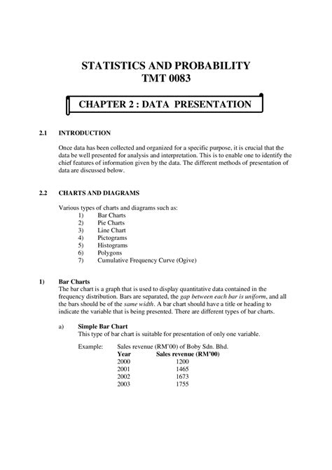 Chapter 1 Of Statistic Of Probabalities Exercises Statistics Docsity