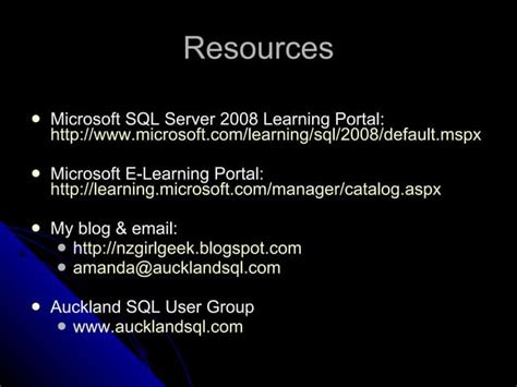 Sql Server 2008 Certifications Ppt