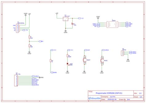 Esp V PROGRAMMING BOARD Platform For Creating And Sharing Projects OSHWLab