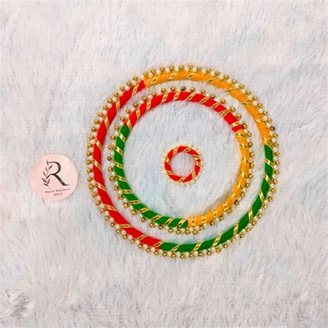 Multi Colour Perl Ring Resinhastkala Store