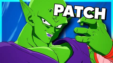 Dbfz New Patch Piccolo Youtube