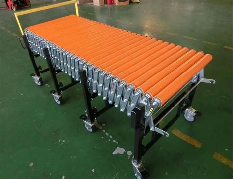 Mild Steel 0 10 Meter Flexible Gravity Roller Conveyor Roller Diameter 50 Mm Capacity 30 Kg