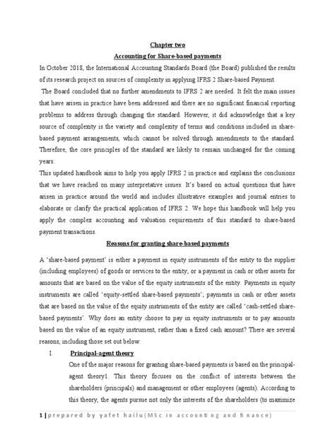 share based payment pdf