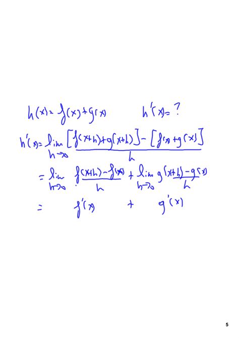 Precalculus Intro To Calculus 3 1 Product Rule Pdf