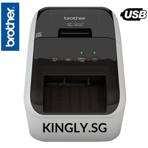 Brother Ql 800 High Speed Professional Usb Label Printer Singapore