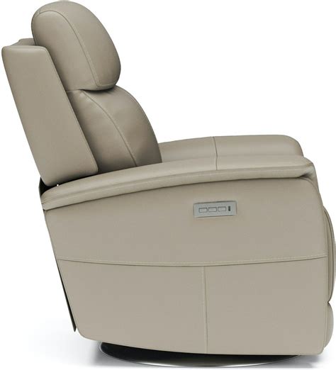 View Swivel Power Recliner With Power Headrest And Lumbar 1524 52ph By