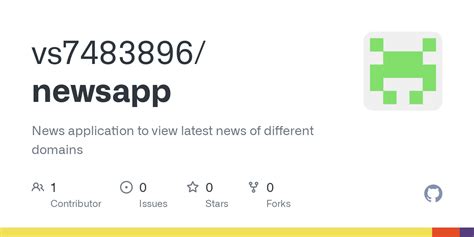 Github Vs7483896 Newsapp News Application To View Latest News Of Different Domains