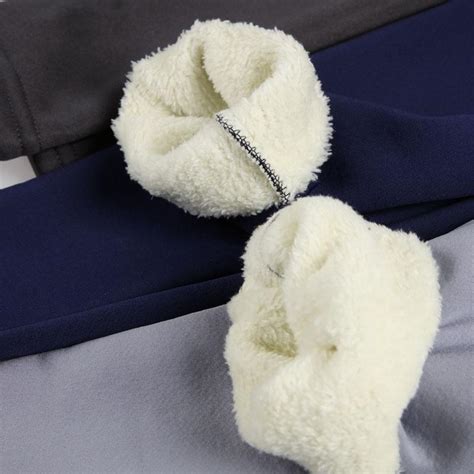 Купити Штани з кишенями Зимові теплі товсті легінси з оксамитової вовни з високою талією Вузькі