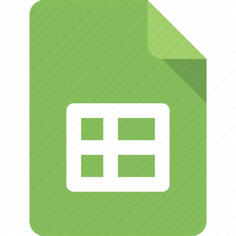 Doc Document Excel File Sheet Tab Icon Download On Iconfinder