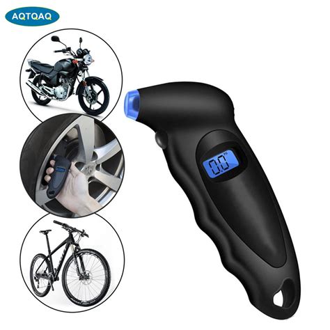 150 psi 디지털 자동차 타이어 타이어 공기 압력 게이지 미터 lcd 디스플레이 압력계 기압계 테스터 자동차 트럭 오토바이
