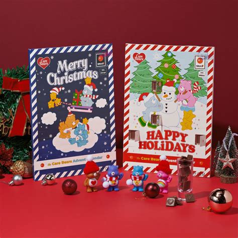 스낵스 케어베어 크리스마스 어드벤트 캘린더 50g 2종 위시버킷
