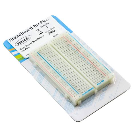 Monk Makes Breadboard For Pico Kitronik Ltd