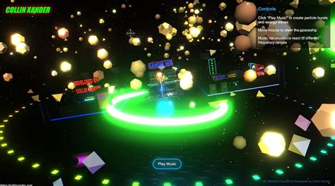 D Sound Visualizer Website Showcase Three Js Forum